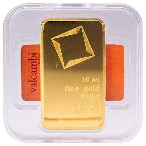 Buy 10 oz Valcambi Gold Bar | Lone Star Coins